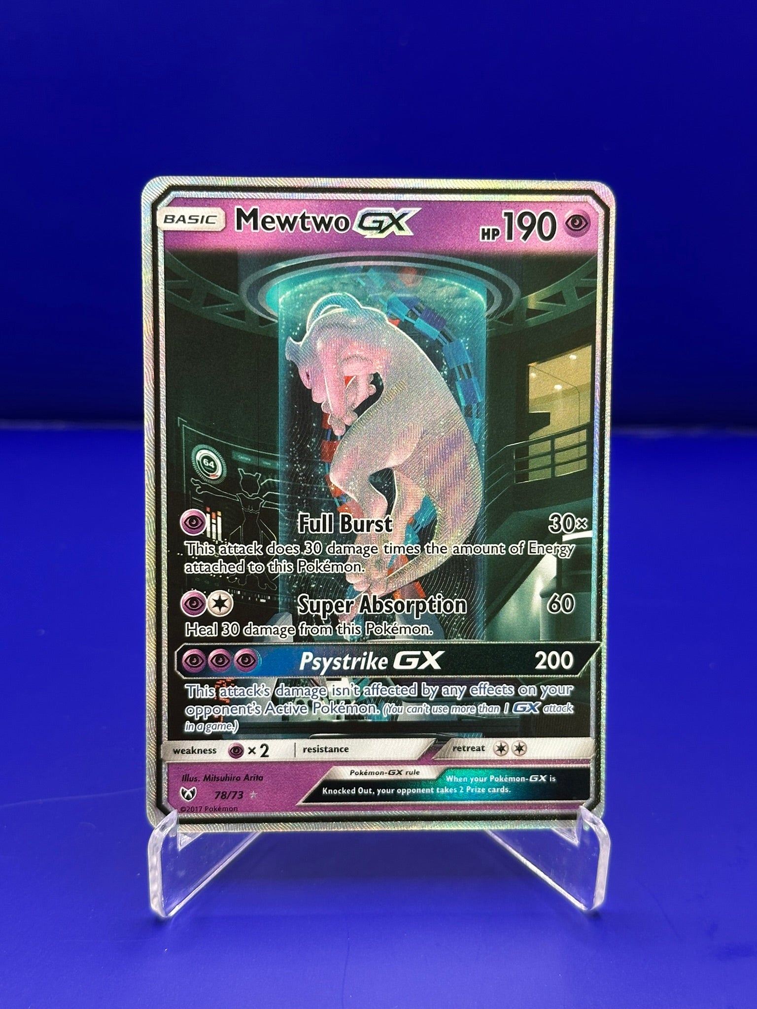 Mewtwo GX (Secret Shining) 78 Shining Legends | Trainers Backpack ...
